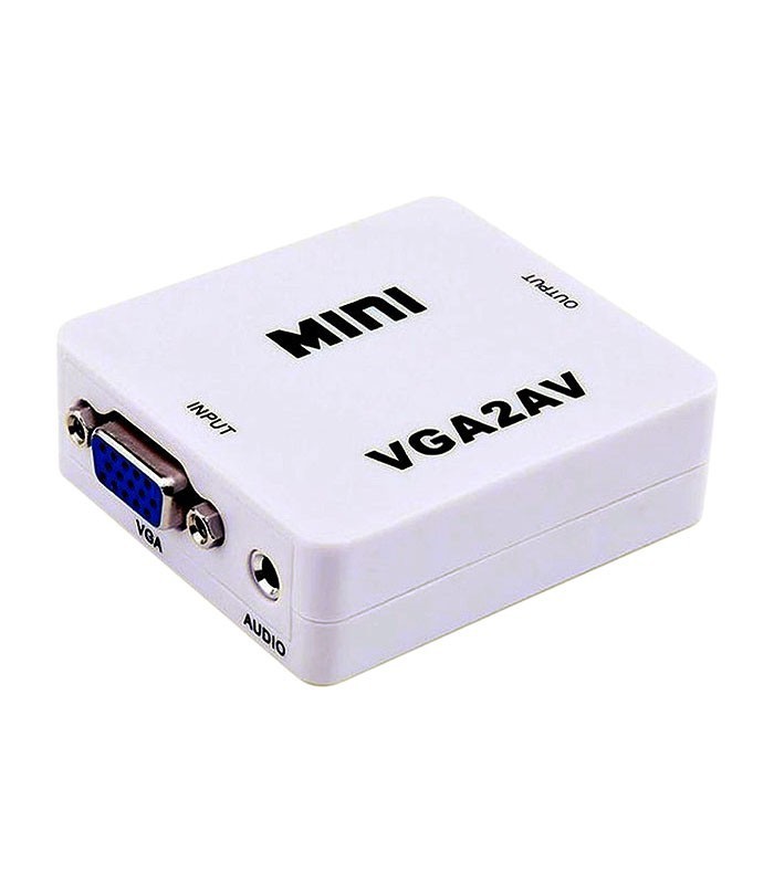 مبدل VGA به AV وی نت مدل V-COVGA2AVM